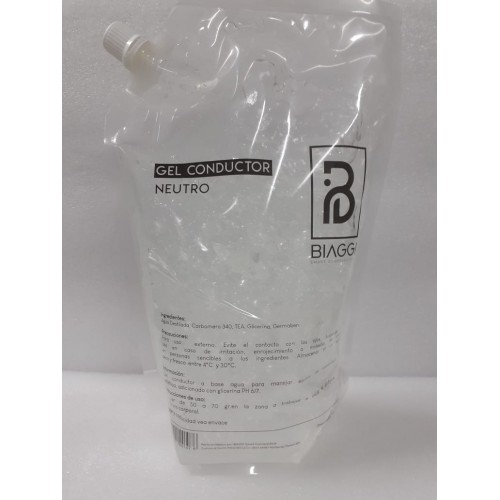 Gel Conductor Presentacion 1kg Caja con 10 piezas